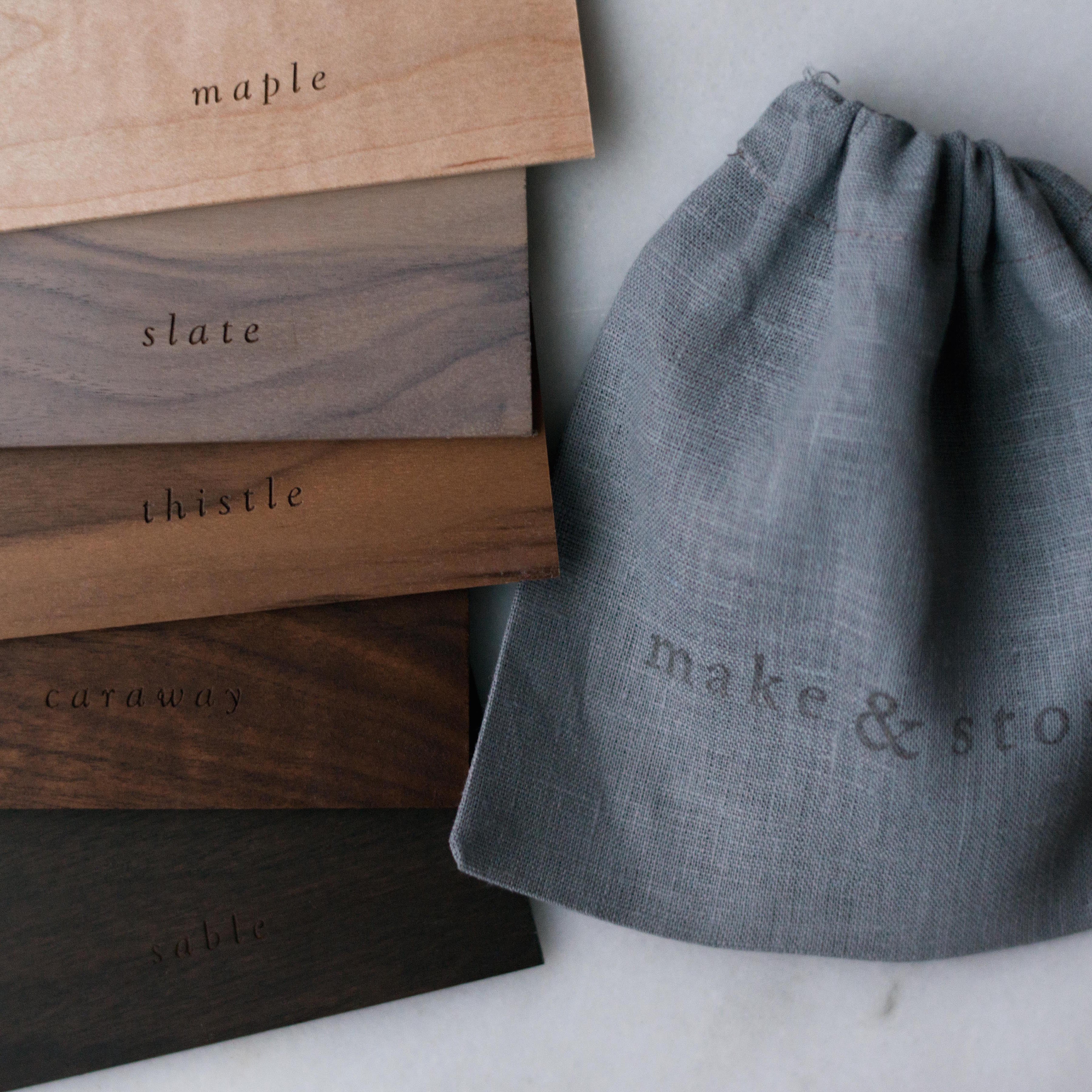 SAMPLE SET – Make & Stow